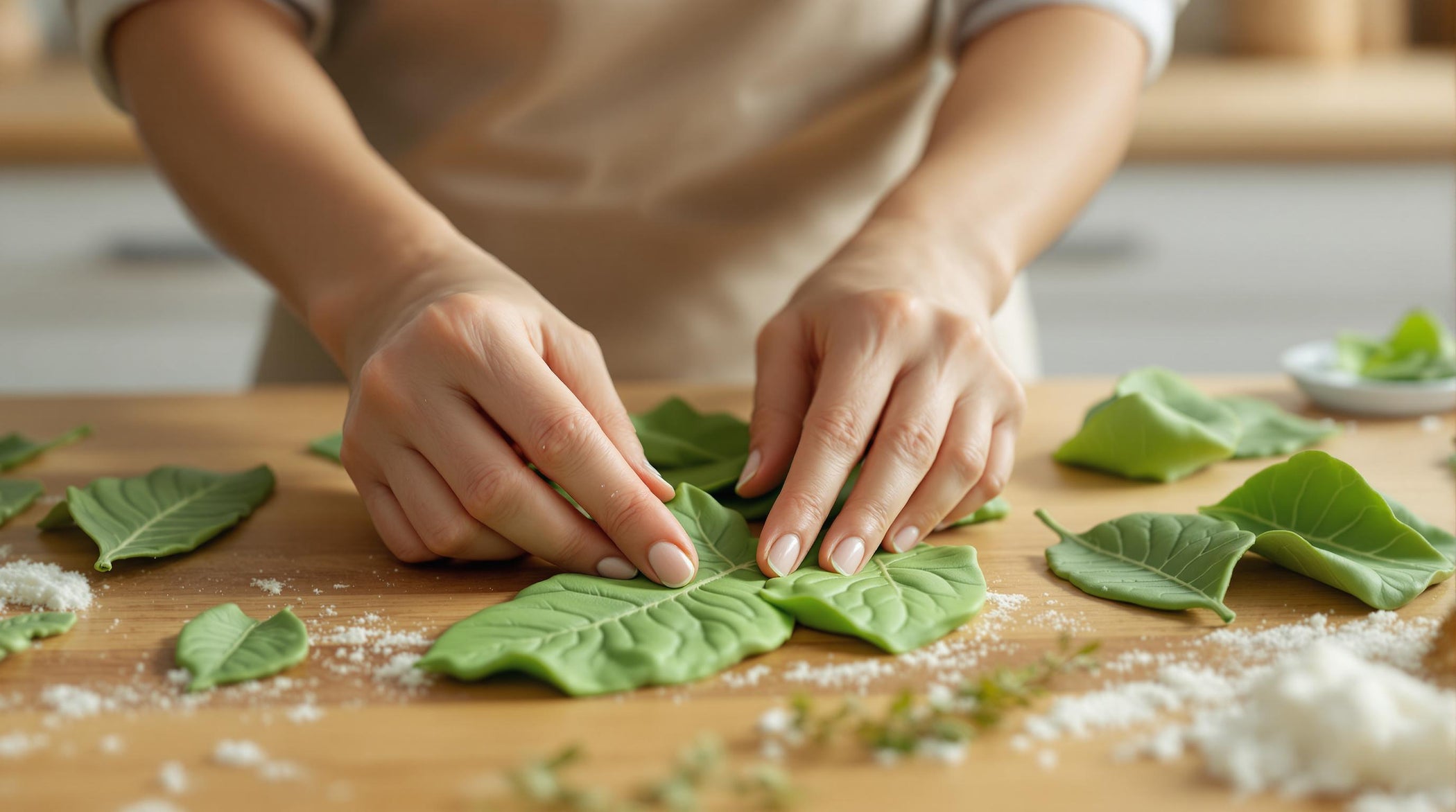 How to Shape Fondant Leaves with Veins – Gloria's Cake & Candy Supplies