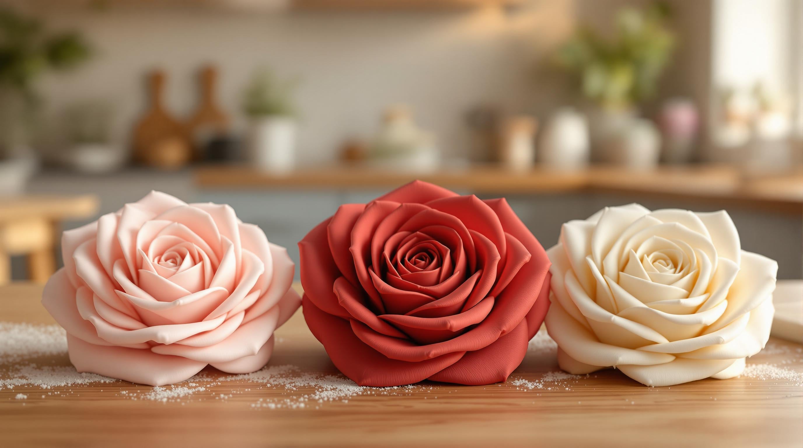How to Make Fondant Roses Step-by-Step – Gloria's Cake & Candy Supplies