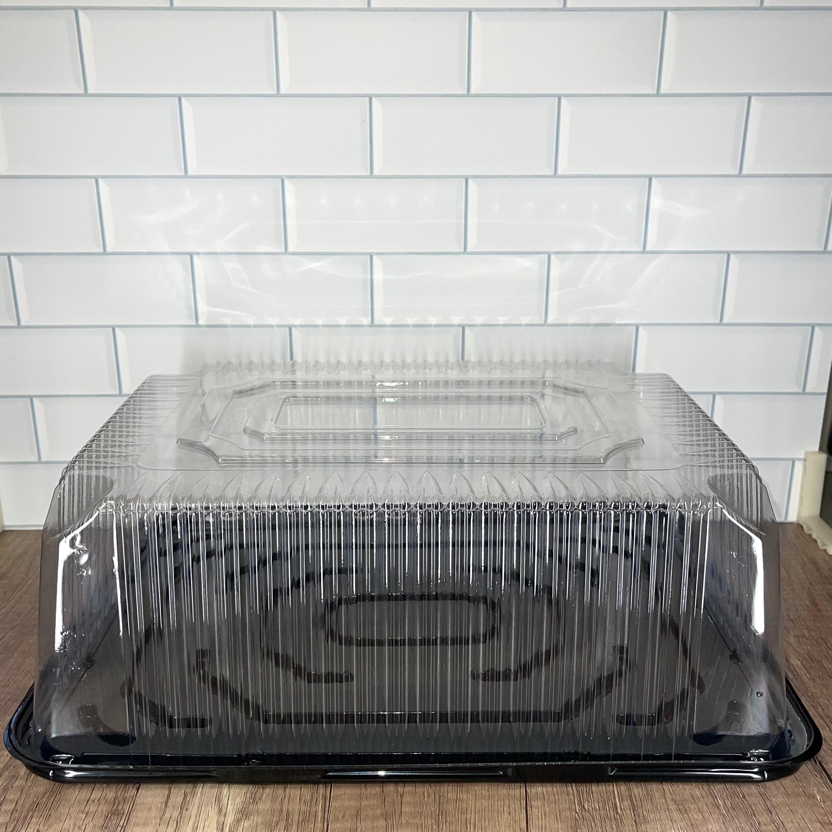 1/4 Sheet Clam Shell Container – Gloria's Cake & Candy Supplies