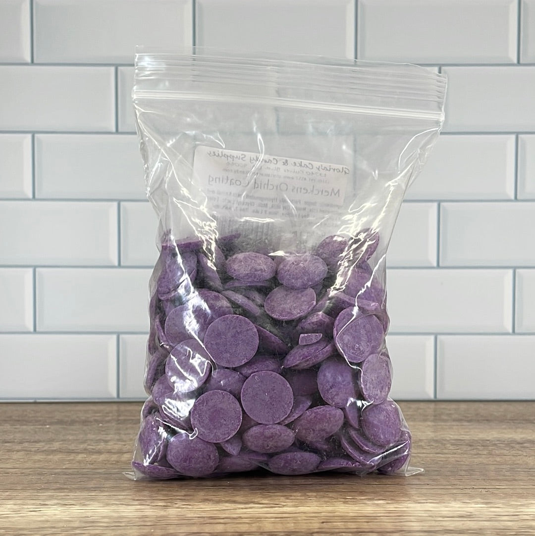 1 lb Mercken's Orchid Chocolate Coating – Gloria's Cake & Candy Supplies