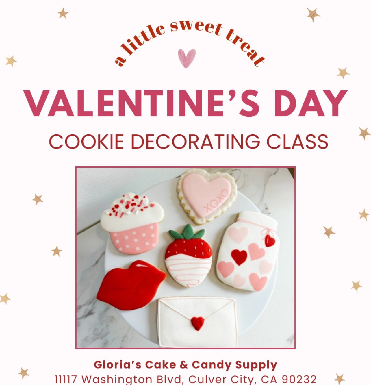 Valentine’s Day Cookie Decorating Class | Feb. 8, 2026 4pm to 6pm ...